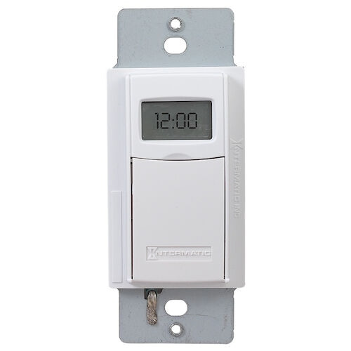 Intermatic ST01 7 Day In Wall Digital Electronic Timer with DST and ...
