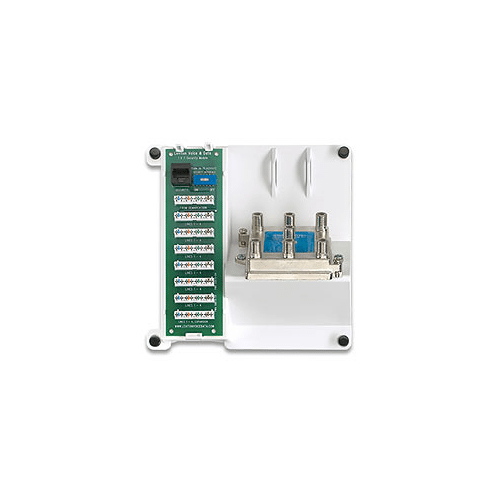 47603-TSV Leviton Compact Series Security Telephone and 6 Way Video Module