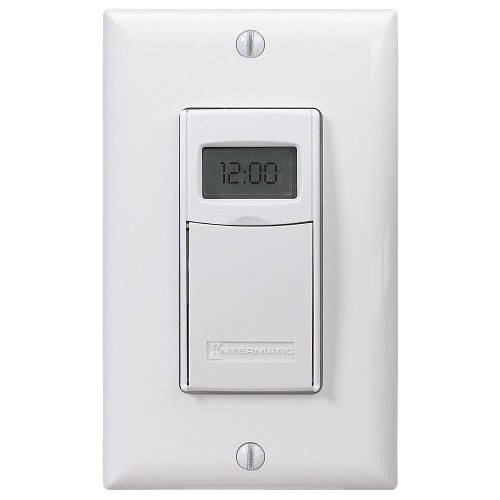 EI600WC Intermatic Electronic 7 Day Astronomical In Wall Timer White