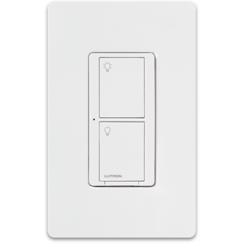 PD-6ANS-WH Lutron Caseta Wireless 6A In-Wall Switch, White