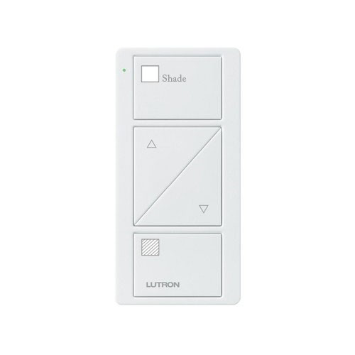 Lutron PJ2-4B-TSW-S31 Pico Remote 4 Button Scene Shade, Snow