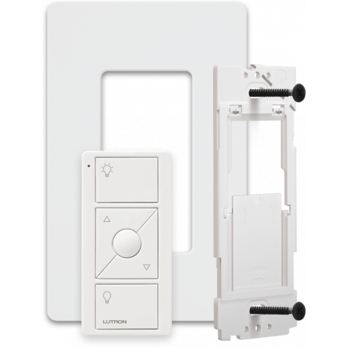 PJ2-WALL-WH-L01C Lutron Pico Remote Control with Wall Mounting Kit, White