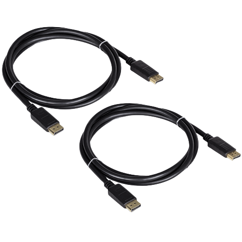 TRENDnet TK-DP06/2 6 ft. DisplayPort 1.2 Cable - 2 pack TRENDnet TK-DP06/2 6 ft. DisplayPort 1.2 Cable - 2 pack